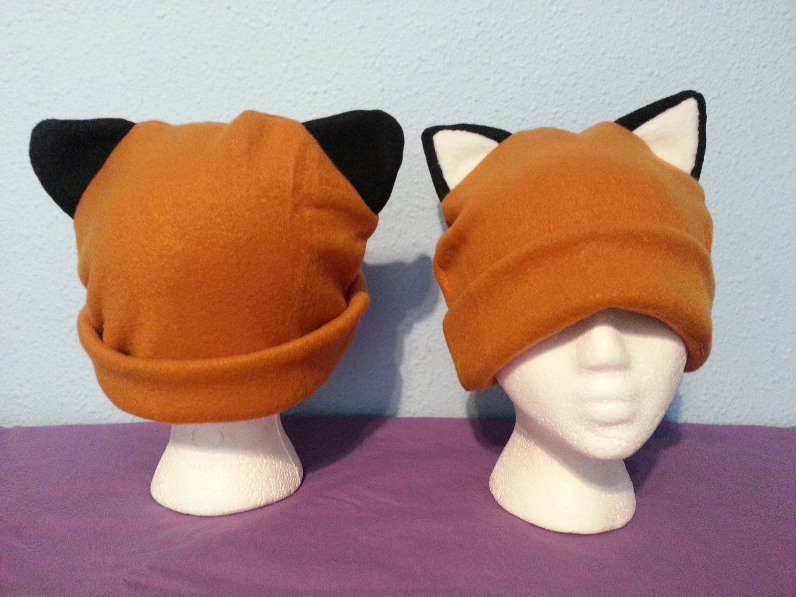 Red Panda Ear Hat Fleece With or Without Face - Etsy