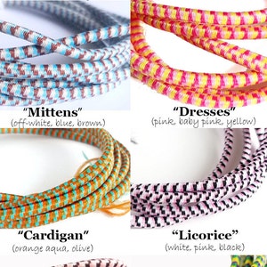 US Seller Japanese Elastic Cord 2.5mm Fancy Patterned - Etsy