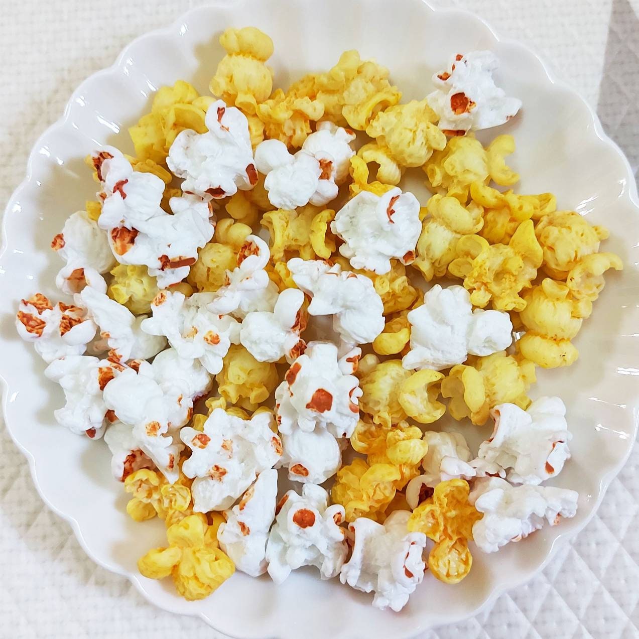 6 Popcorn Cabochon Resin Decoden Craft Decoration Charms Clay | Etsy