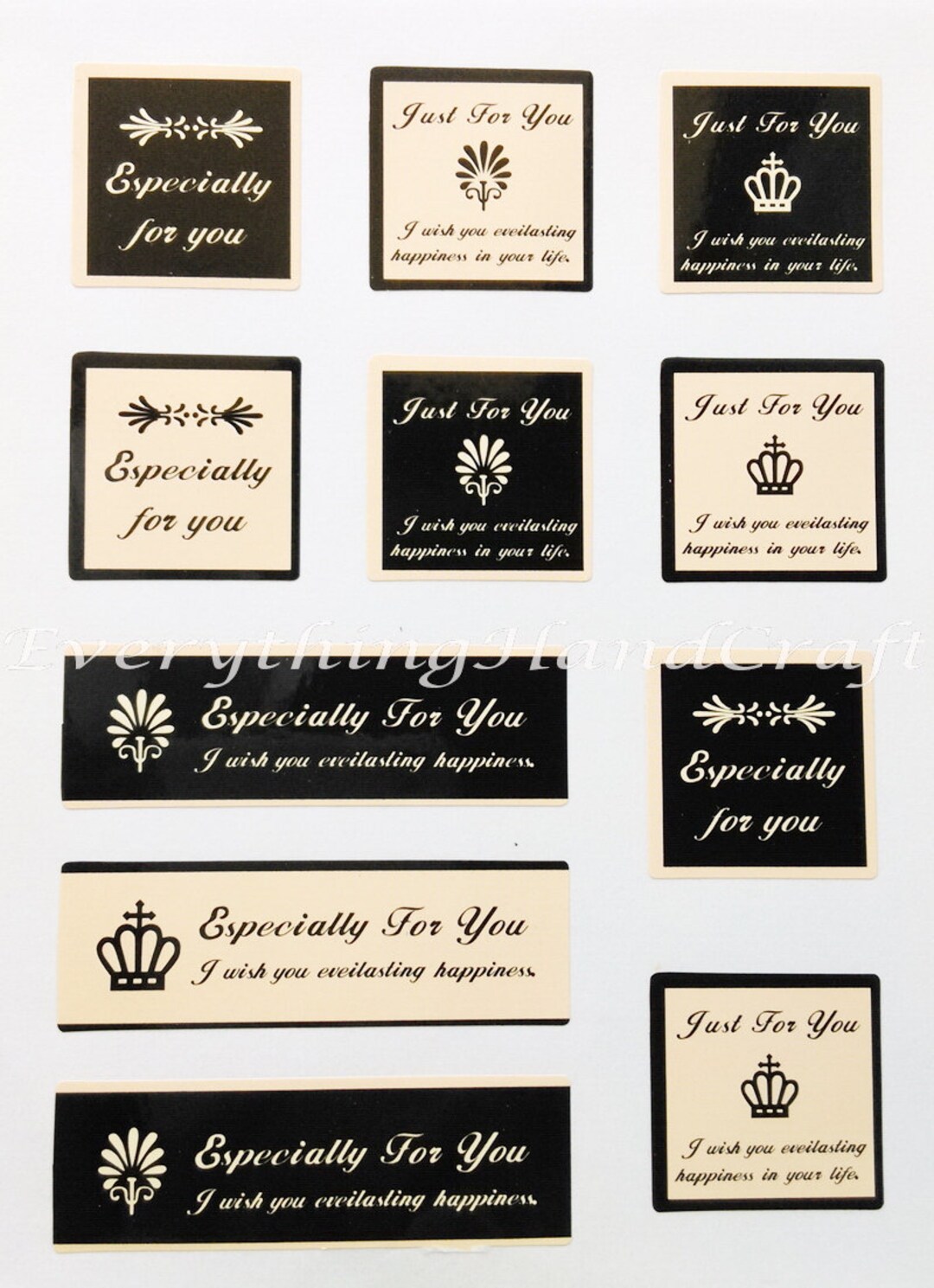 Stickers Label Gift Wrapping bomboniere Kraft Favor Party Packaging ...