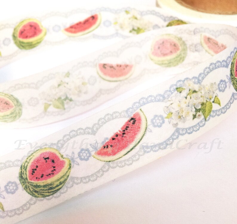 Watermelon Washi Tape / Masking Tape / Planner Sticker - Etsy