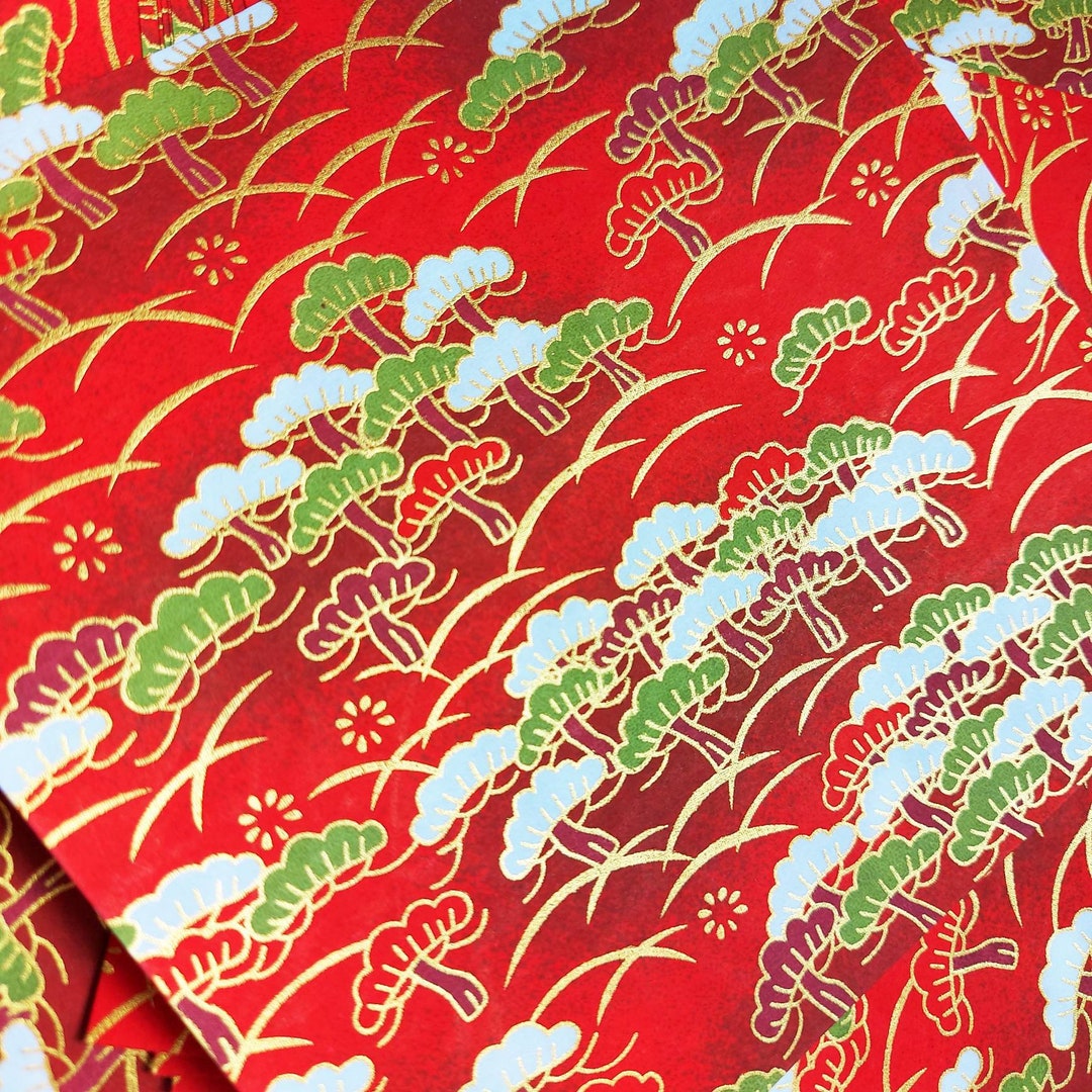 Washi Paper / Origami Paper / Yuzen Chiyogami / Japan Folding Paper ...