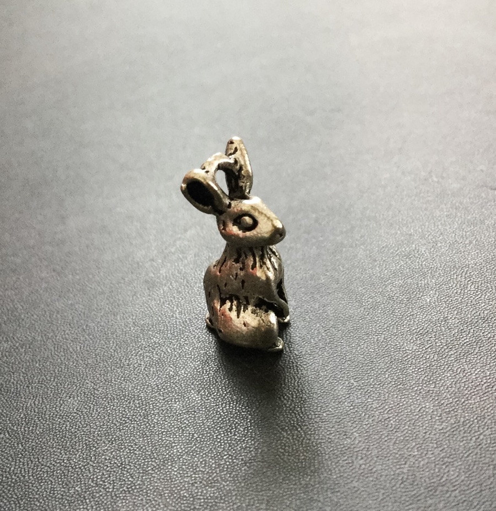 Rabbit Jewelry Charm | Antique Silver Charms | Jewelry Making Supplies ...