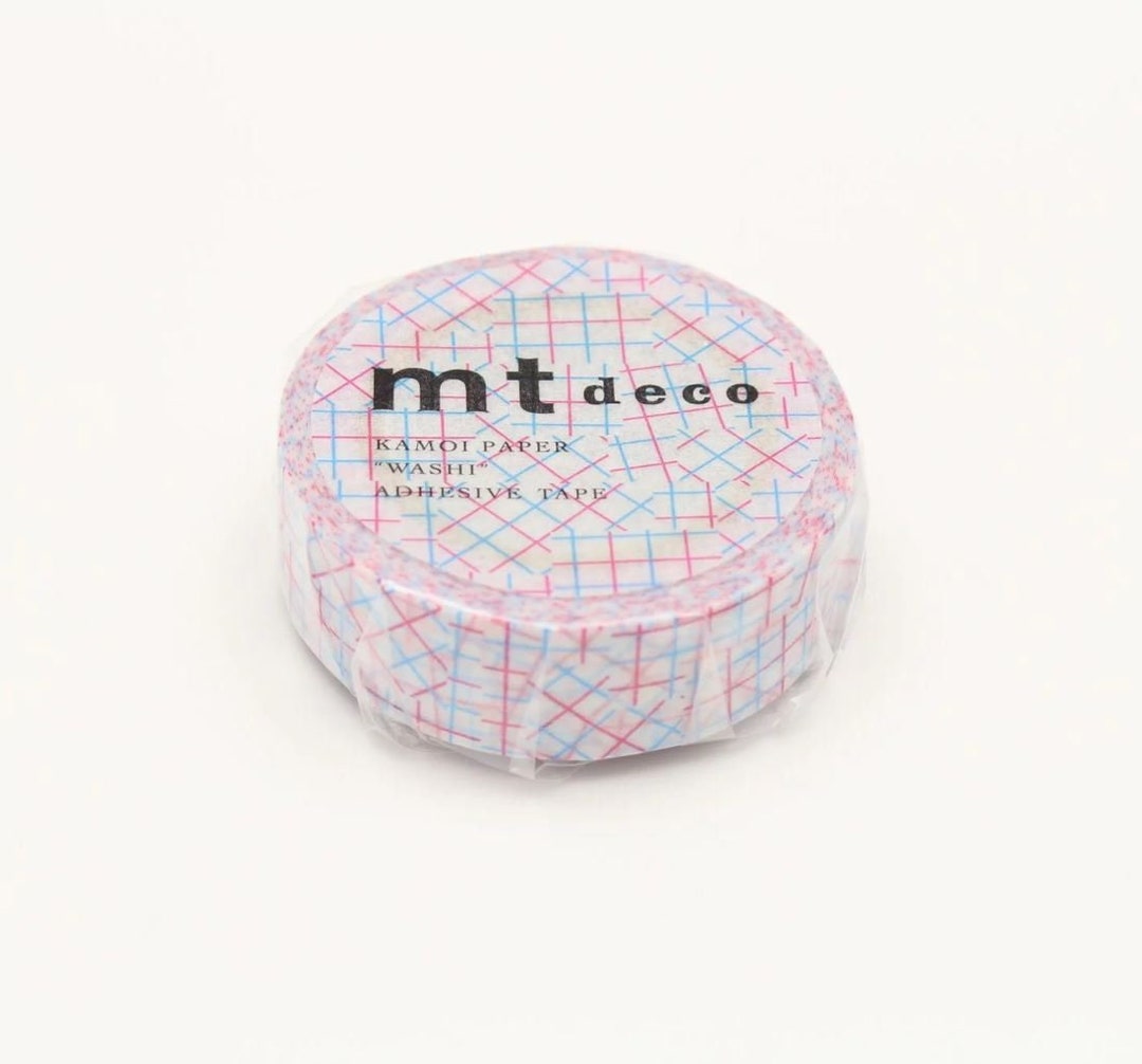 MT Washi Tape Check Collage Pink MT Masking Tape Decorative Tape ...