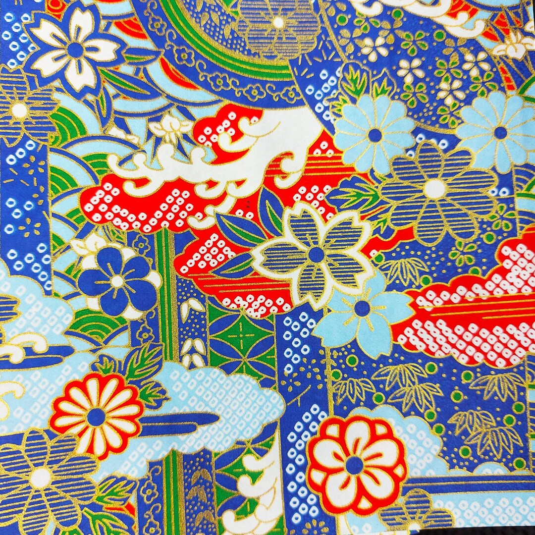 Washi Paper / Origami Paper / Yuzen Chiyogami / Japan Folding Paper ...