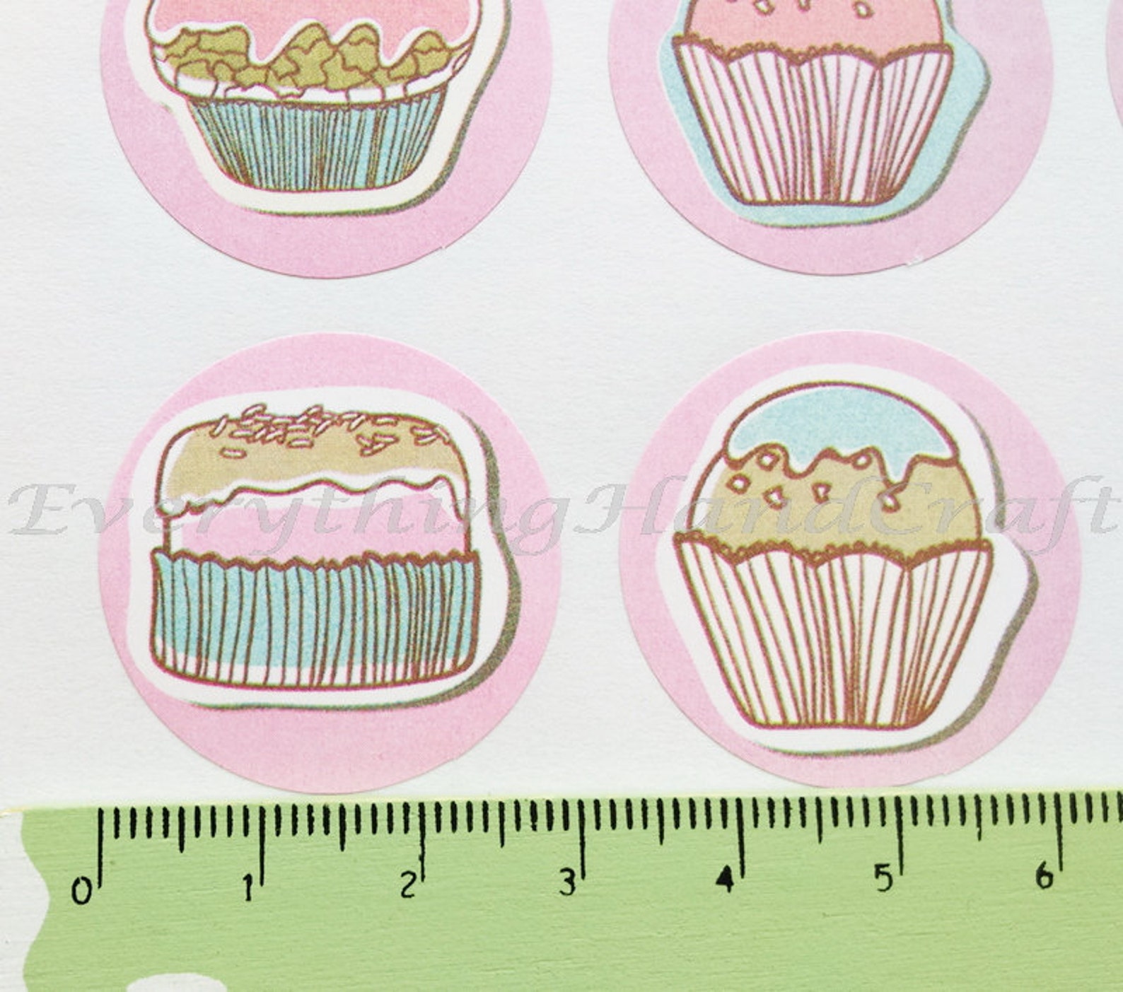 Stickers Label Favor Bag Bomboniere Kraft Party Packaging lolly Cello ...