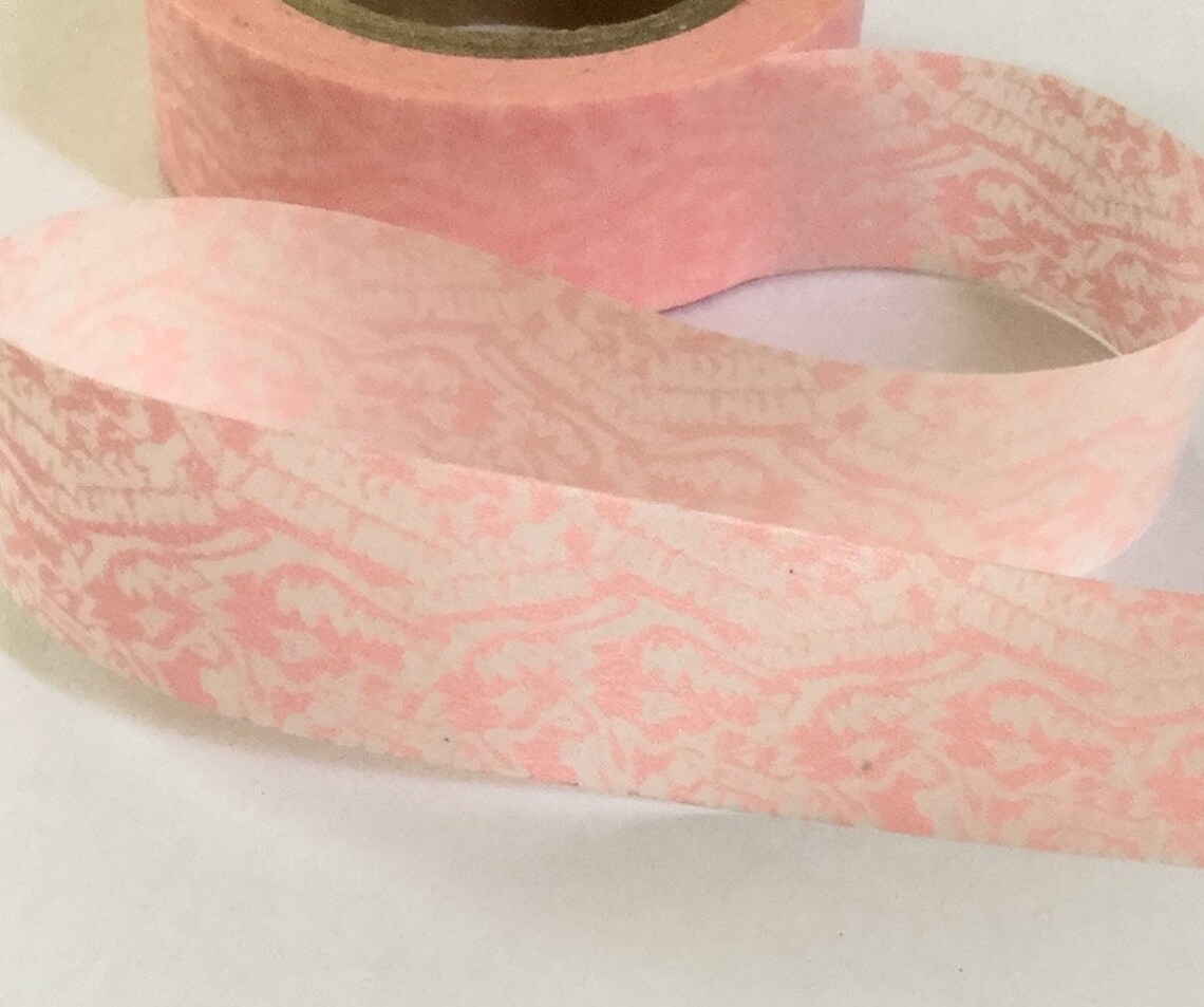 Pink Lace Washi Tape Pink Lace Decorative Tape Pink Lace - Etsy