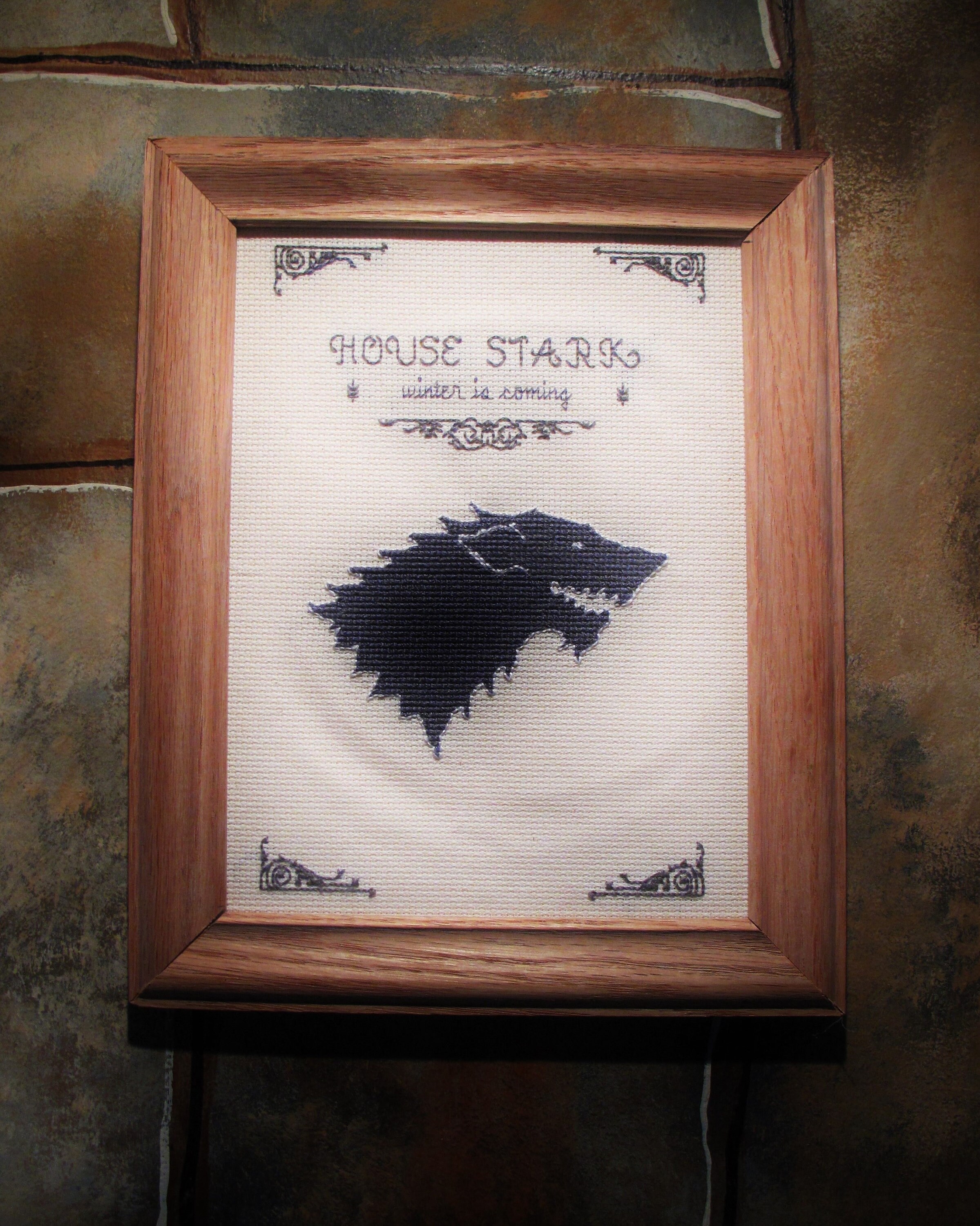 Game Of Thrones Stark Banner