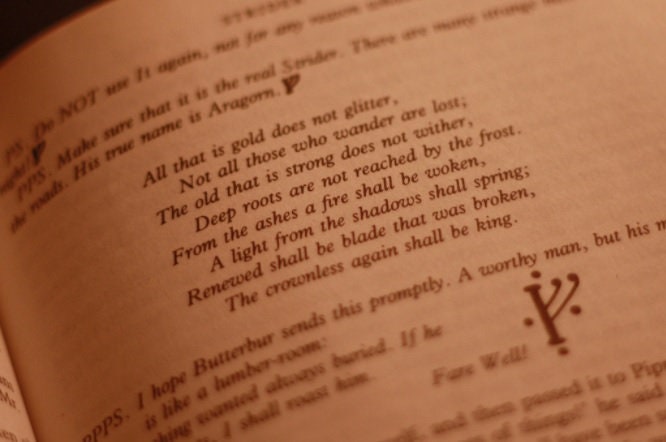 PATTERN ONLY the Riddle of Strider From Lord of the Rings Cross Stitch ...