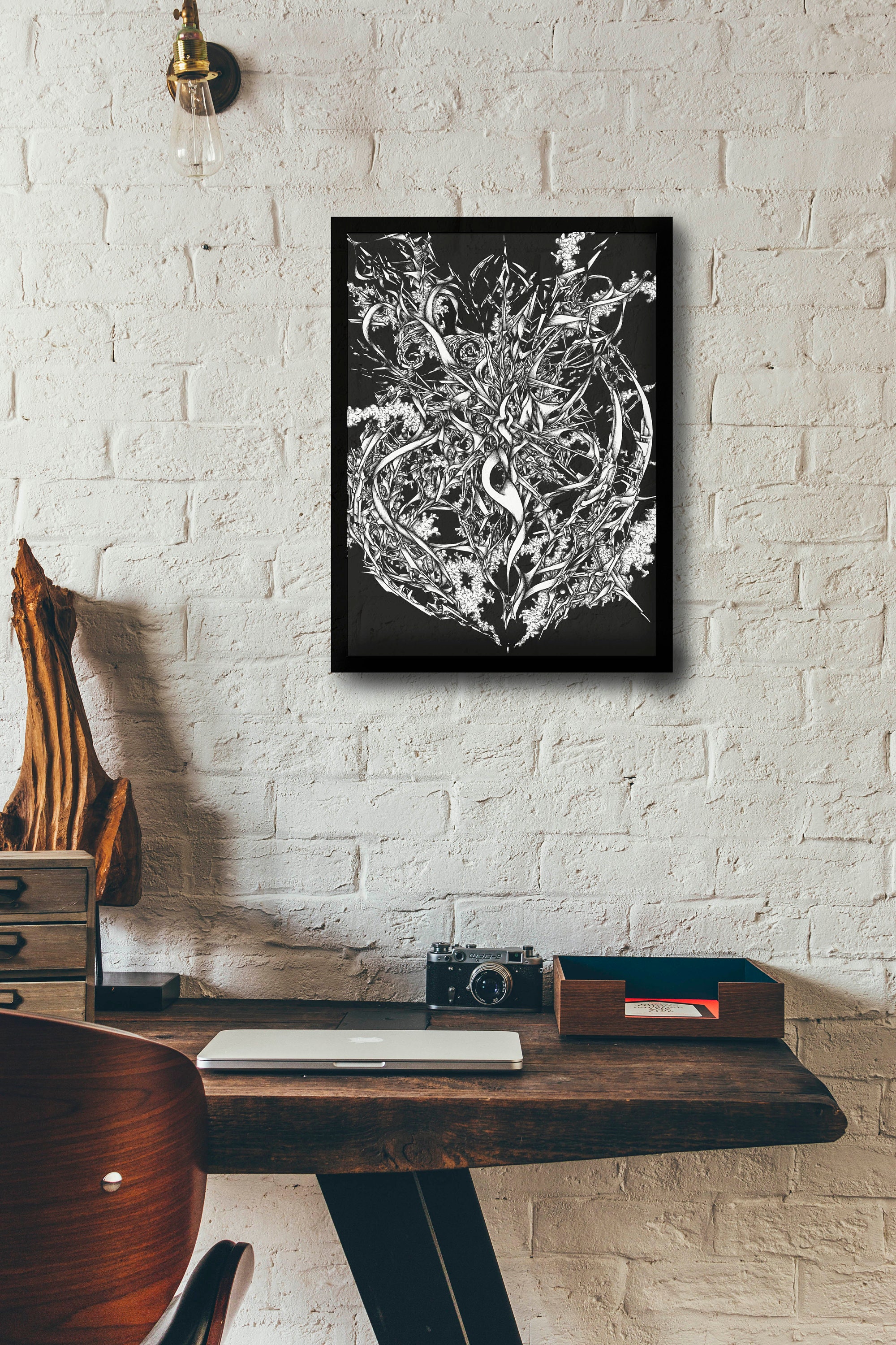 Entropy A3 Ink Drawing. Original Art, Pen and Ink Art, Fine Art Print ...