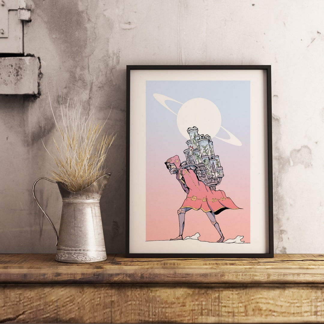 Sci Fi Art Print. Sci Fi Poster | Botanical Wall Decor | Poster ...