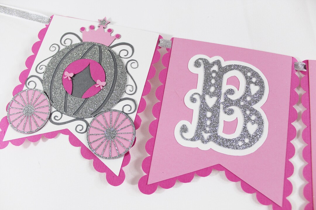 Princess Banner Princess Party Decor Princess Birthday Party Princess ...