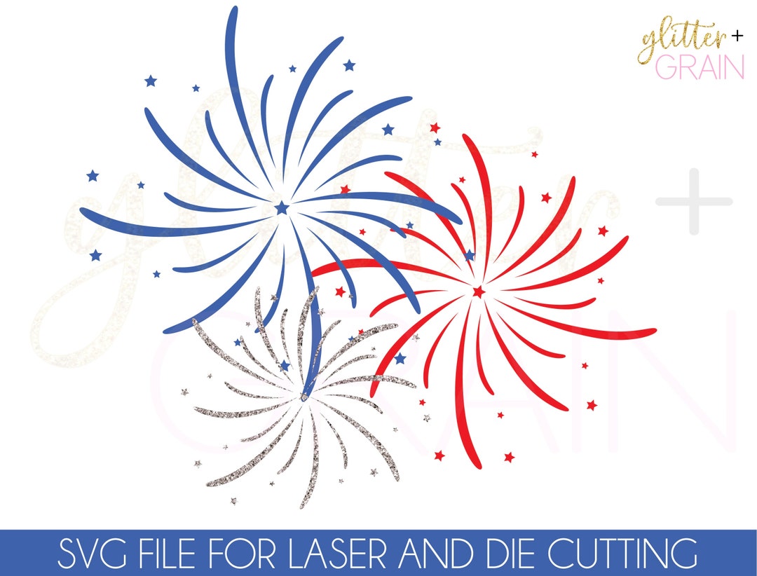 Firework Svg 4th of July Svg Independence Day Svg 4th of July Vector ...