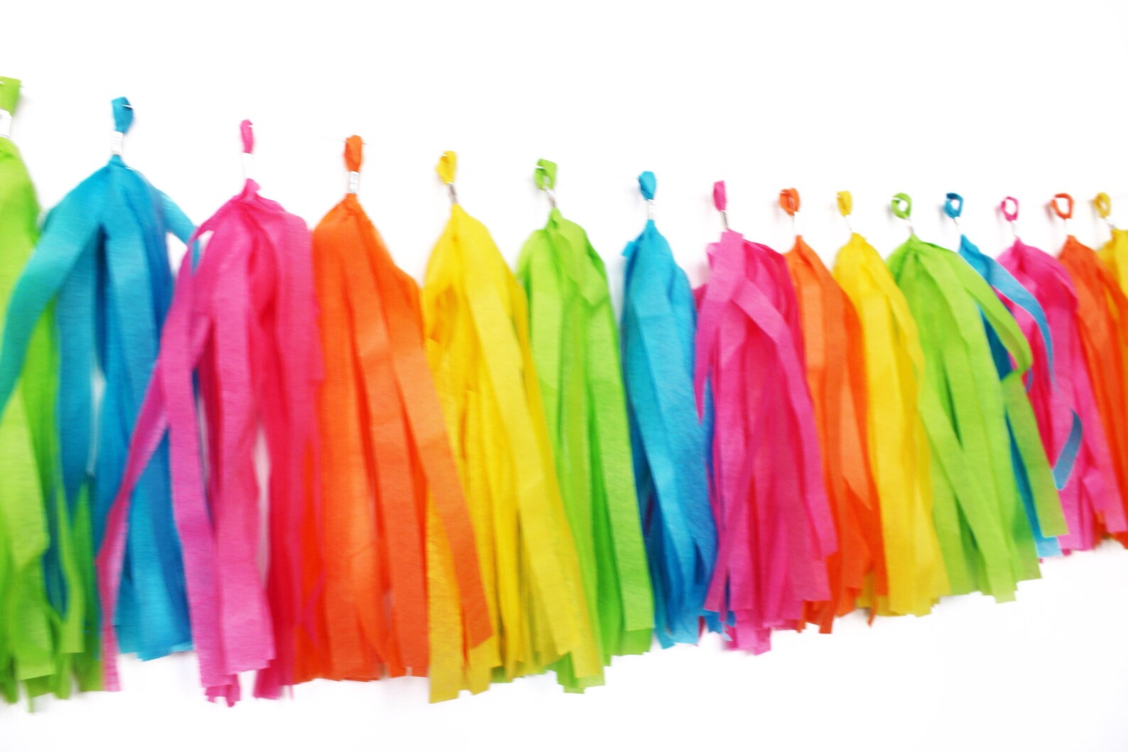 Rainbow Tassel Garland Tassel Banner Rainbow Banner - Etsy