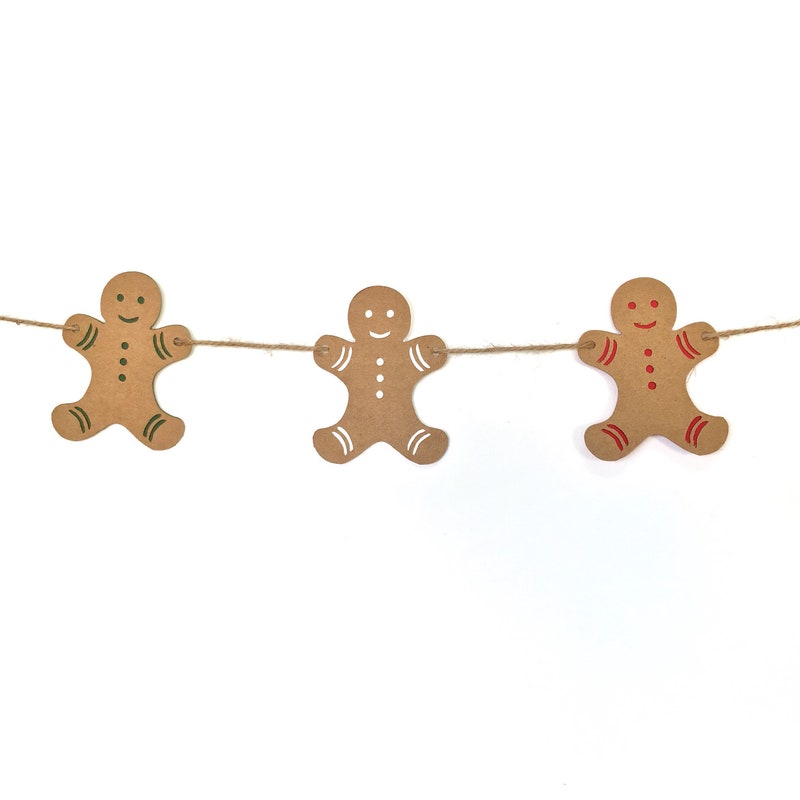 Gingerbread Garland - Etsy