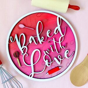Baking Tiered Tray Sign File Baking SVG Tiered Tray Signs Baked With ...