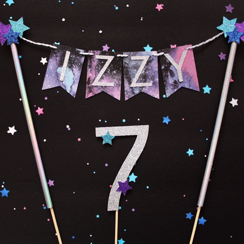 Astronomy Cake Topper - Etsy