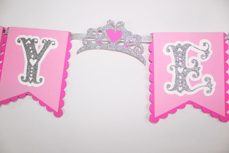 Princess Banner Princess Party Decor Princess Birthday - Etsy