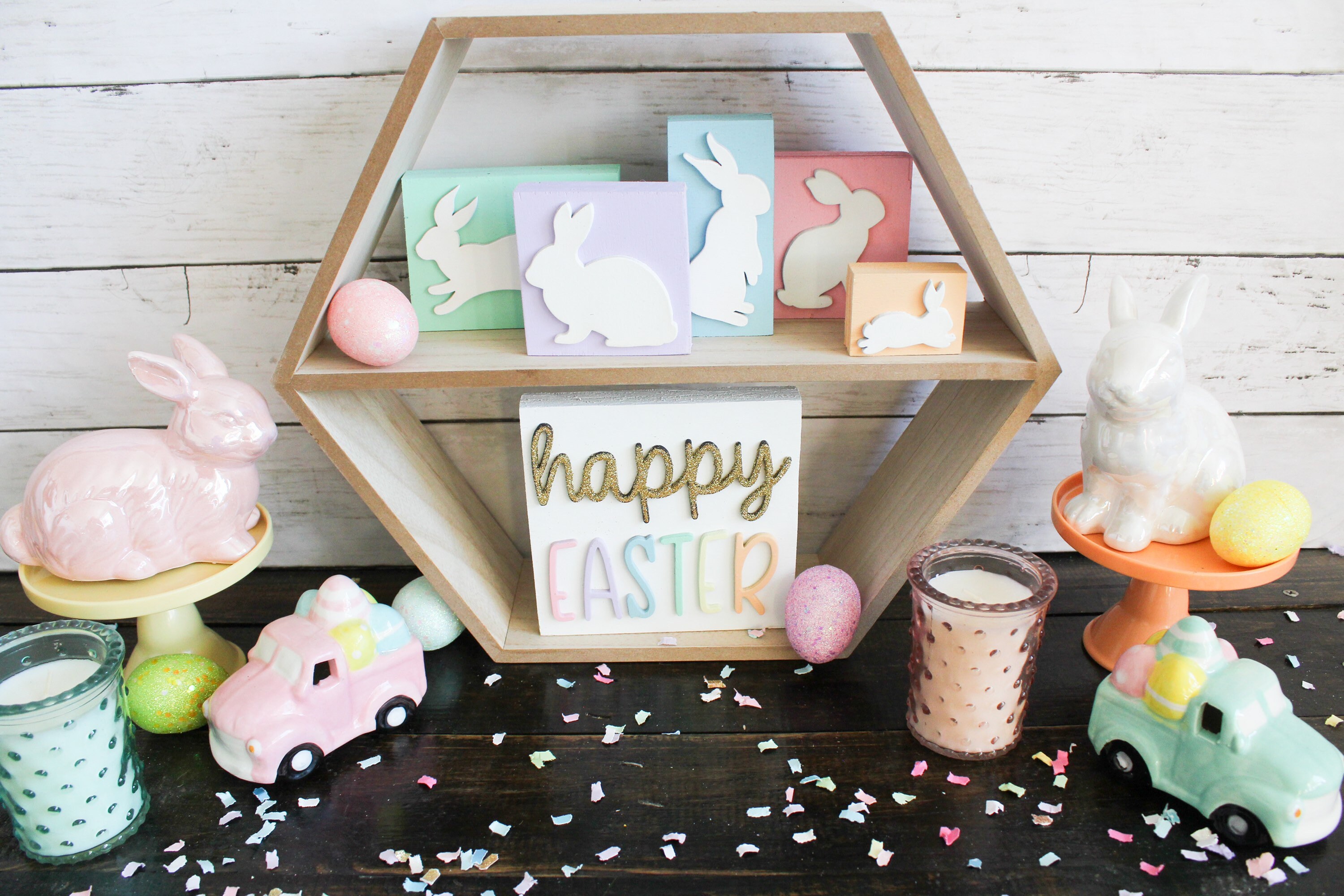 Easter Tiered Tray Sign File Easter SVG Easter Tiered Tray - Etsy