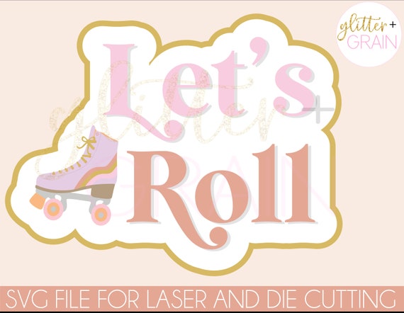 Let’s roll skate svg | Groovy svg | boho svg | retro style svg | 70’s ...