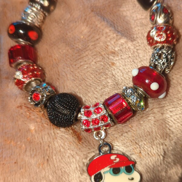 Pandora Snoopy Charm - Etsy