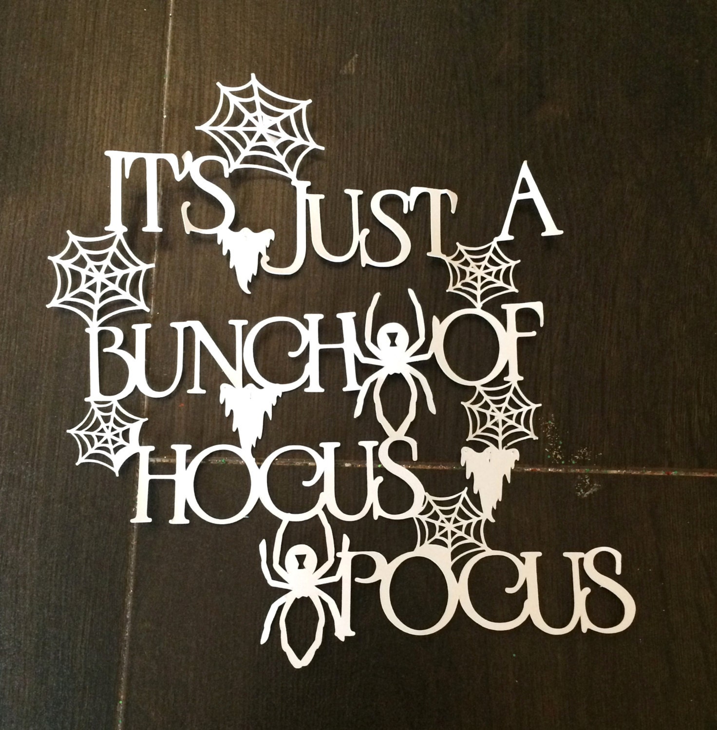 Hocus Pocus Halloween Papercutting Template - Etsy Australia