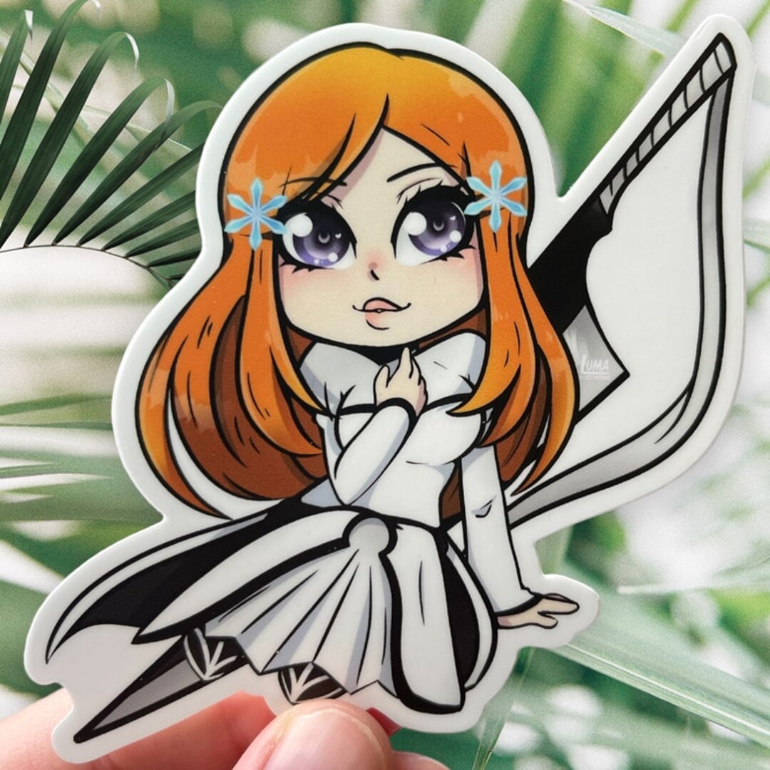 Orihime 4x4 Vinyl Sticker Fanart - Etsy