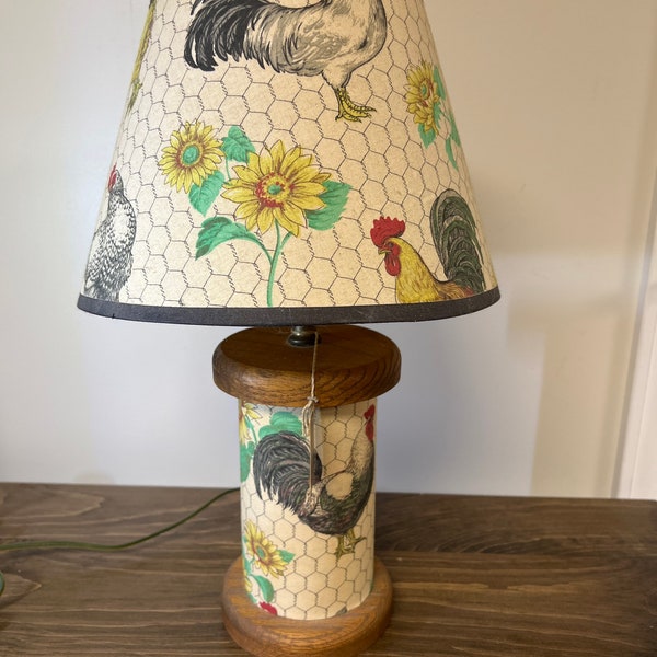 Rooster Lamp - Etsy