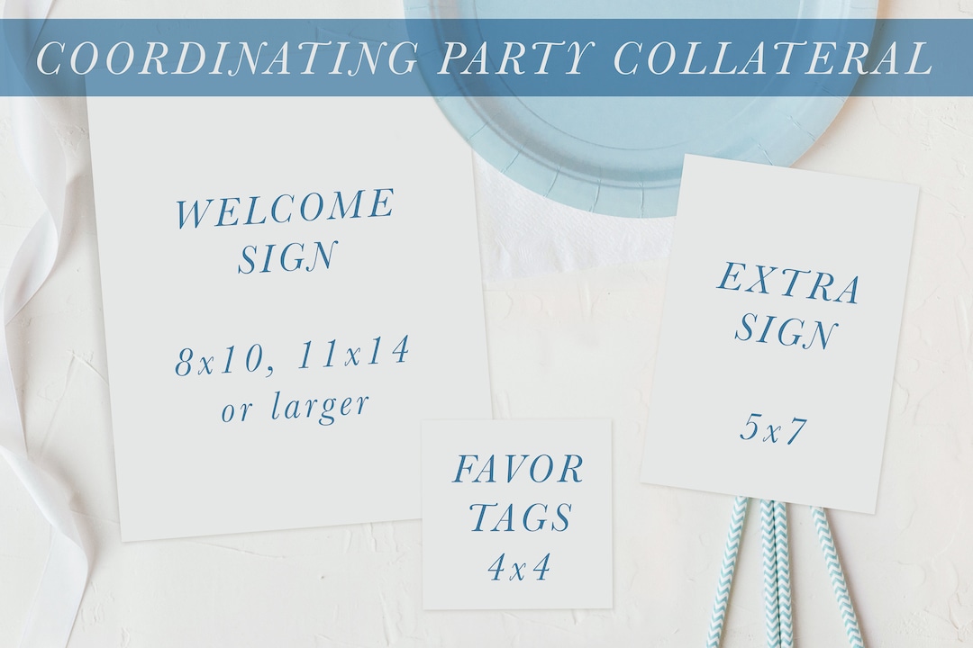 Coordinating Party Collateral Elements - Etsy