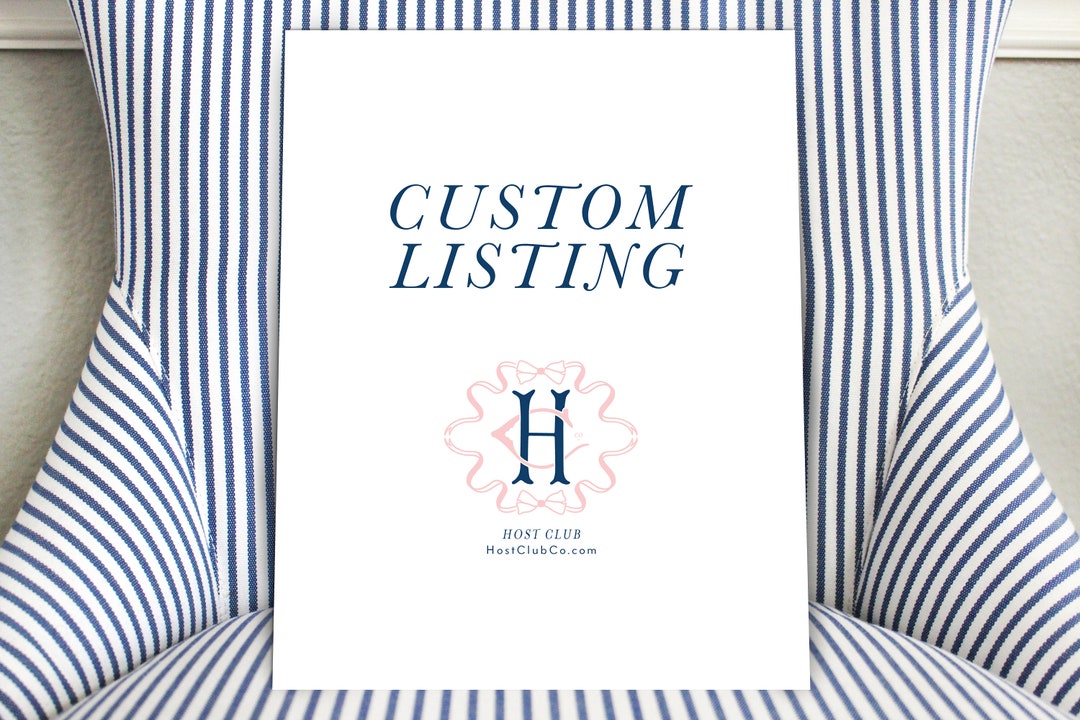 Custom Party Printable Design - Etsy
