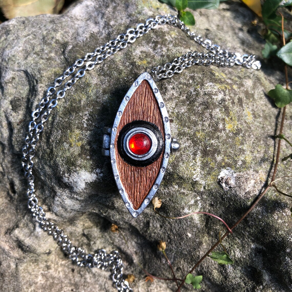 Anubis Nina's Locket Eye of Horus | Etsy