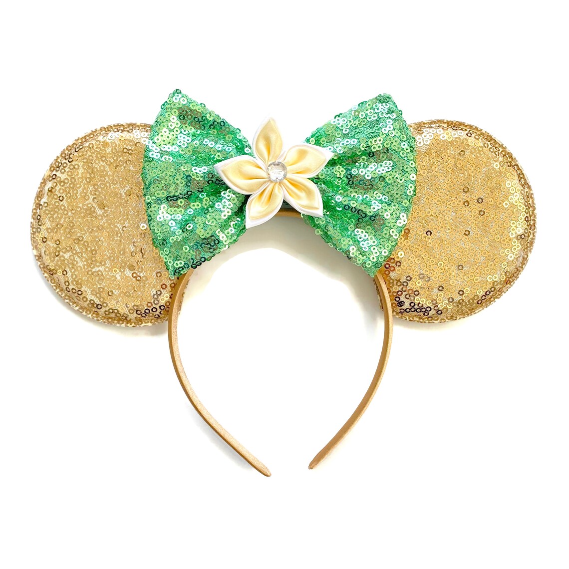 Tiana Princess & the Frog Inspired Minnie Mouse Princess Tiana | Etsy