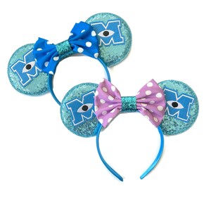 Monsters Inc Inspired Mouse Ears - Etsy