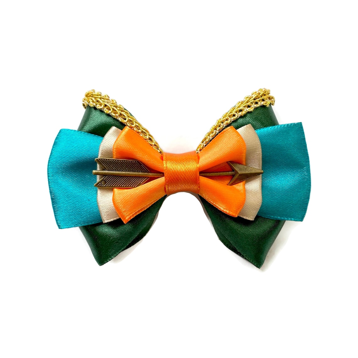Merida Disney Inspired Brave Hair Bow Merida Hair Bow - Etsy