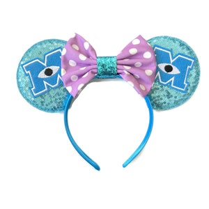 Monsters Inc Inspired Mouse Ears - Etsy