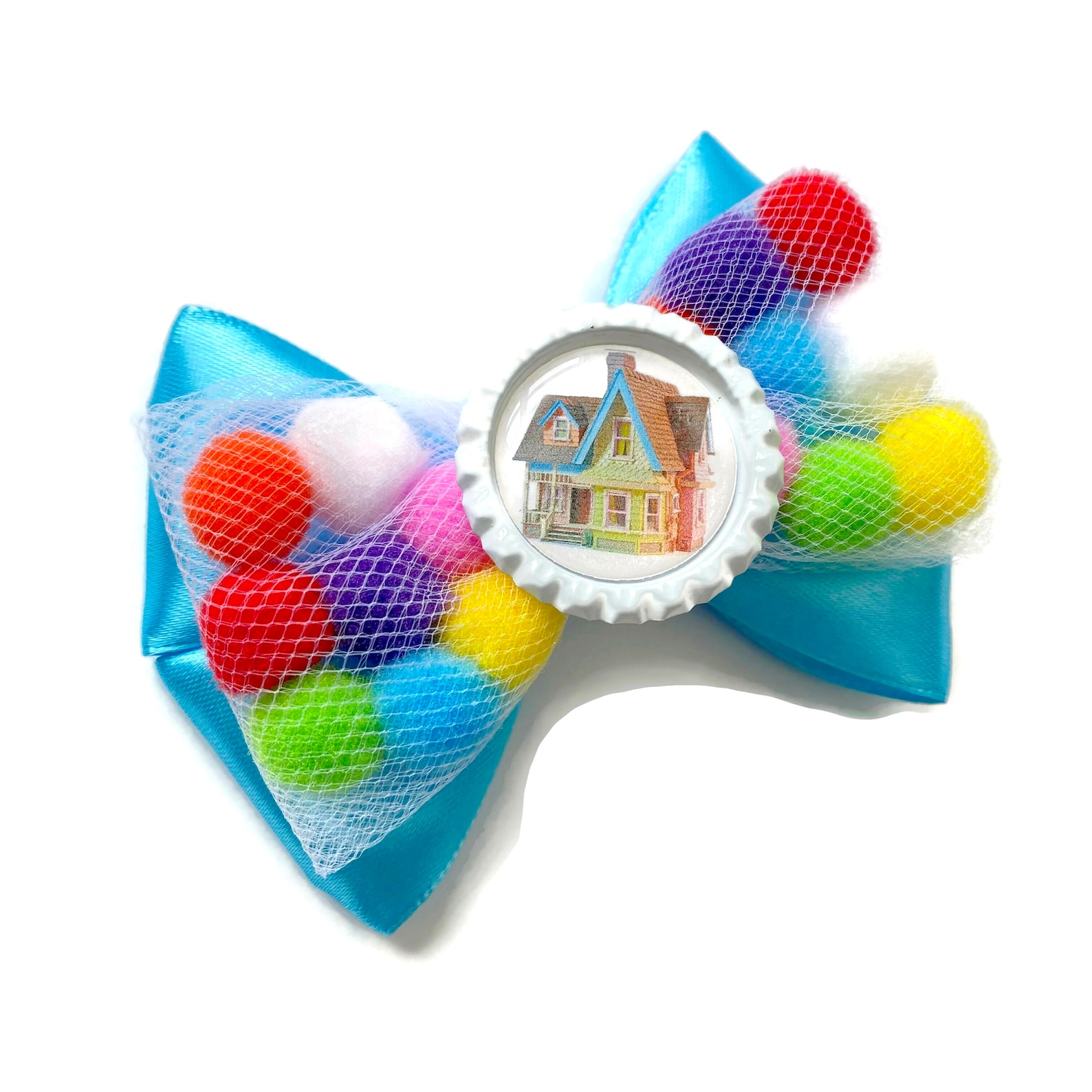 Up Disney Inspired Hair Bow | Pixar Inspired up House Hair Bow ...