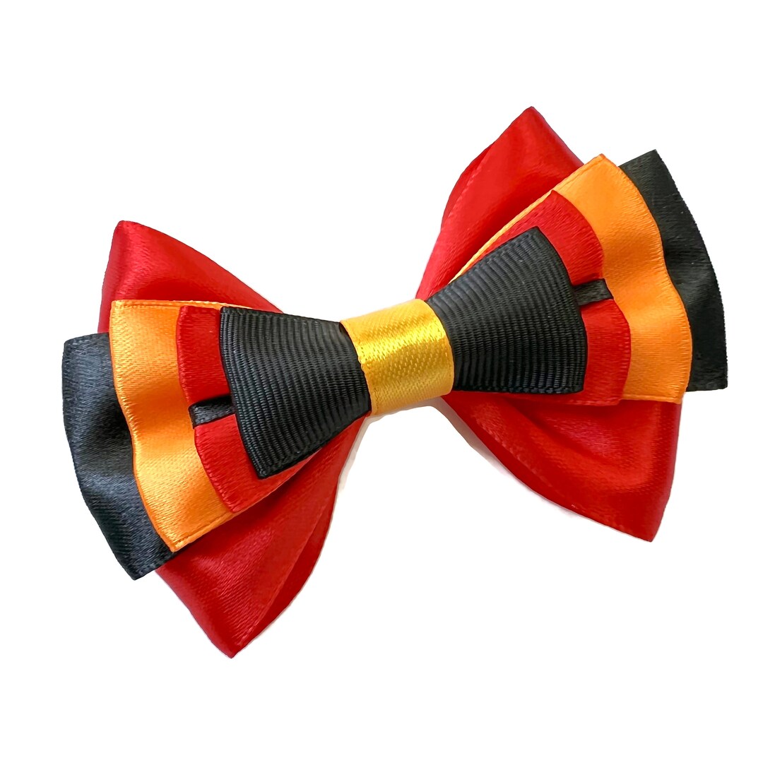 Incredibles Hair Bow | Disney Inspired Superhero Hair Bow | Pixar's the ...