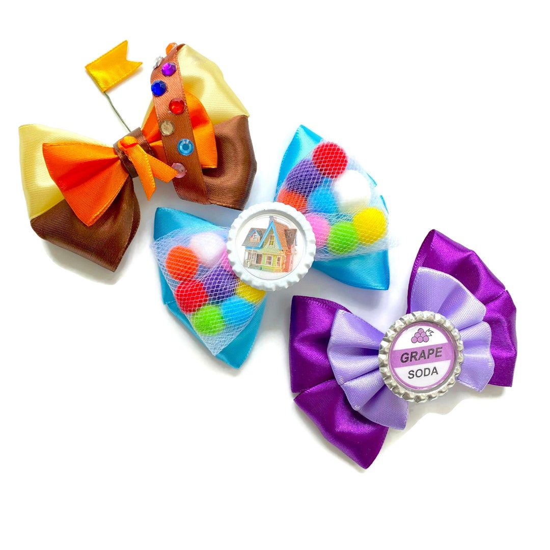 Up Disney Inspired Hair Bow | Pixar Inspired up House Hair Bow ...