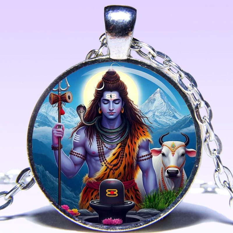 Lord Shiva Mantra Pendant - Etsy
