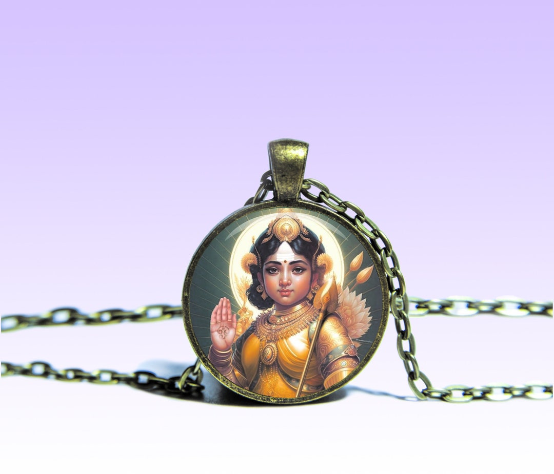 Murugan Kartikeya NECKLACE Skanda Kandhan Kandan Velavan Velloreavan ...