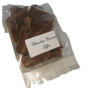 Chocolate Covered Toffee - Etsy