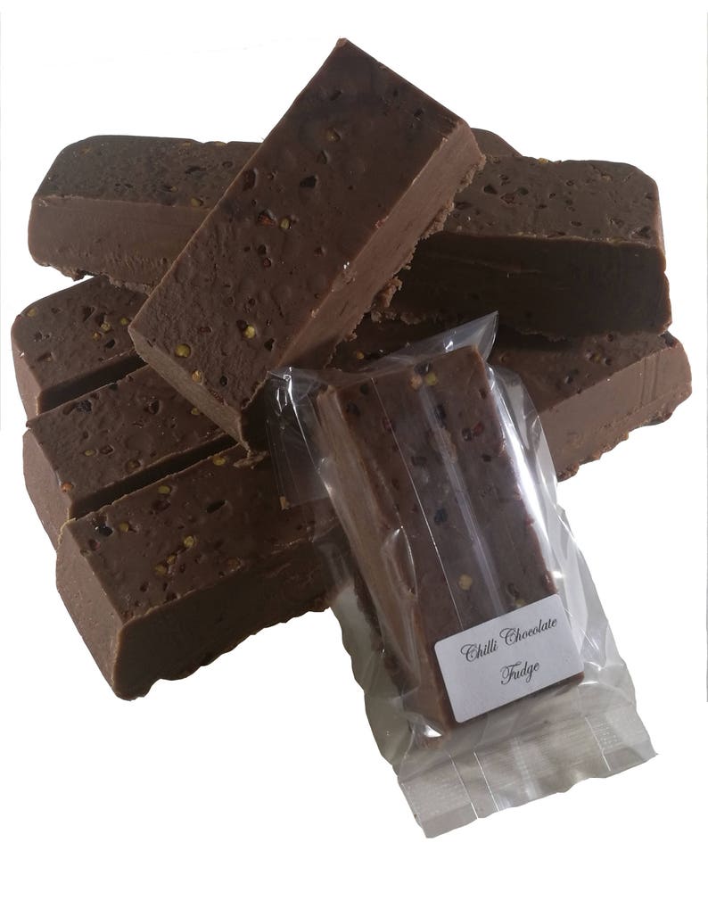 Handmade Chilli Chocolate Fudge - Etsy