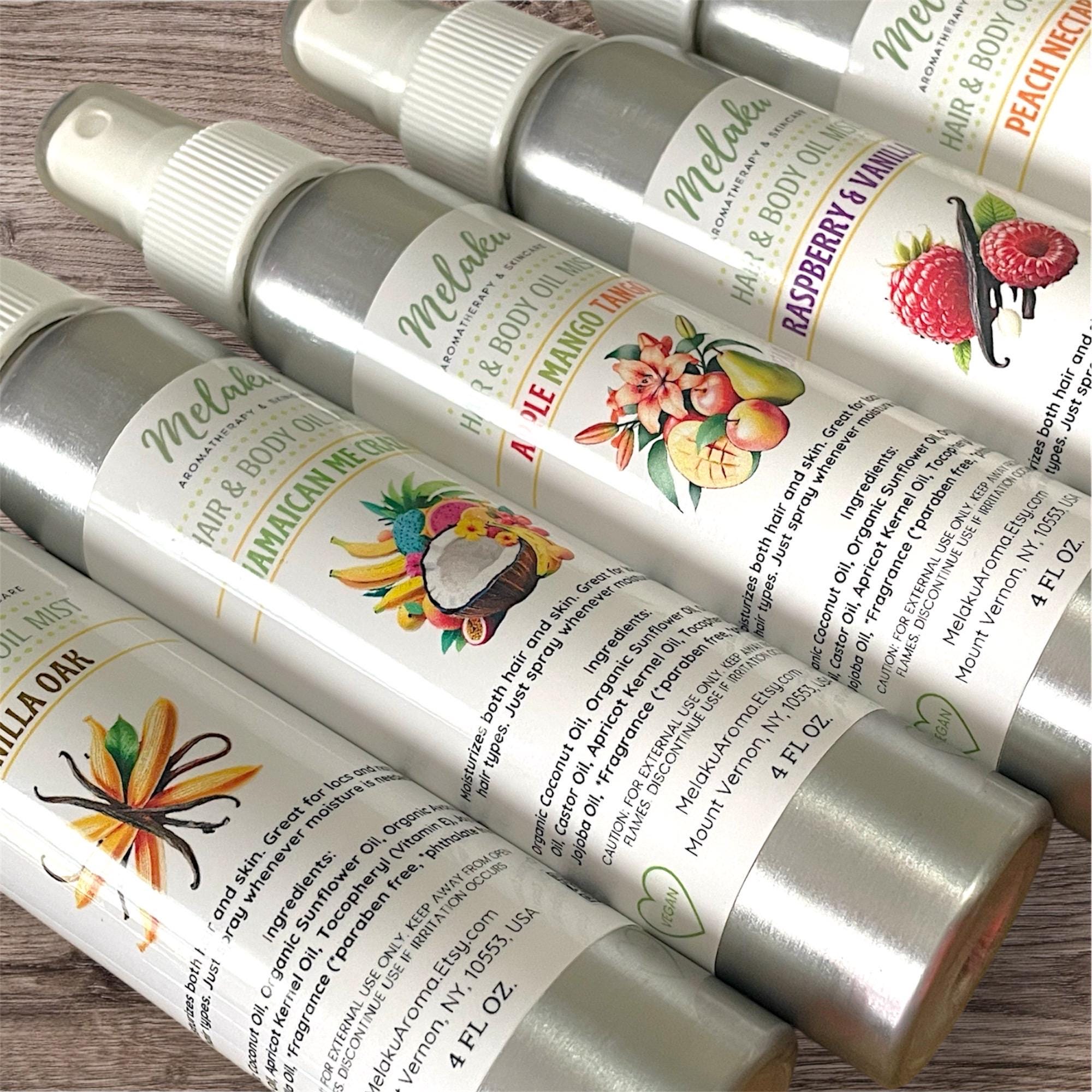 Hair and Body Oil Spray | Dreadlocks & Natural Hair, All-natural - Etsy