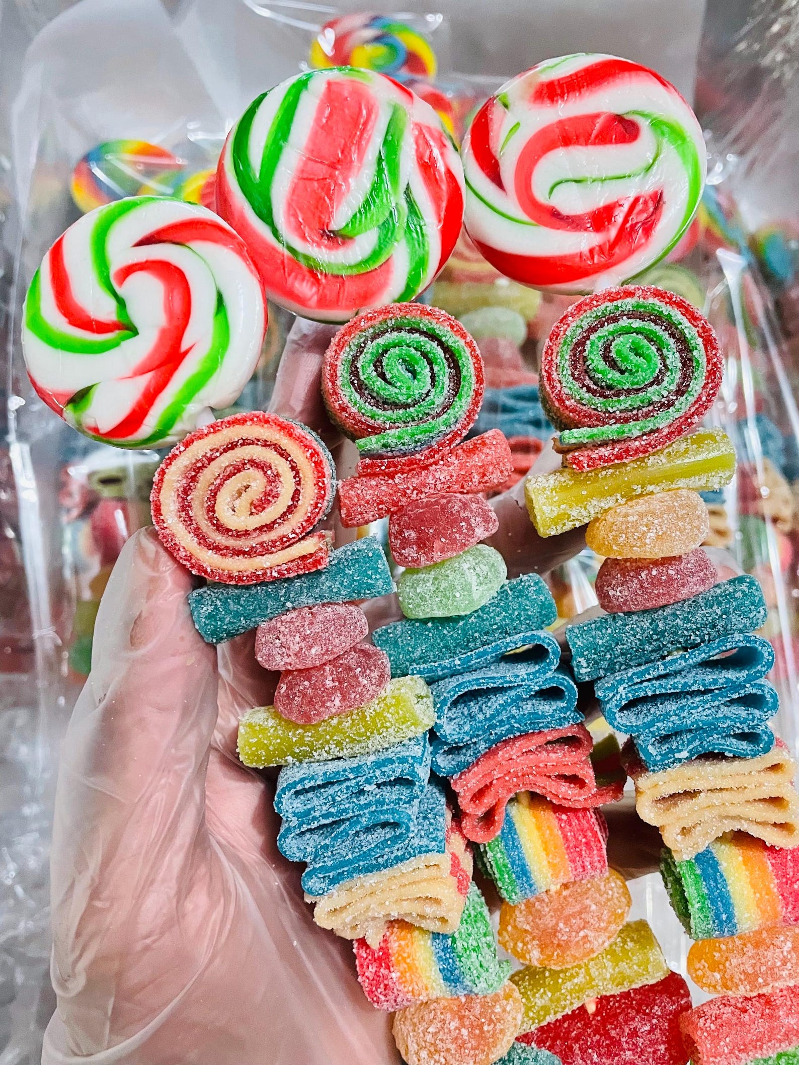 12 Candy Kabob Party Favors: Gelatin-free Treats With Personalized ...