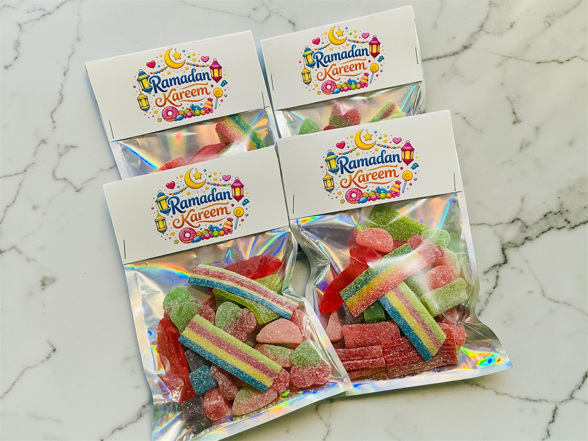 Personalized Candy Bag Favors: Sour Fruit Gummies, Gelatin-free - Etsy