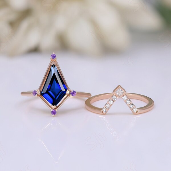 Blue Stone Ring - Etsy
