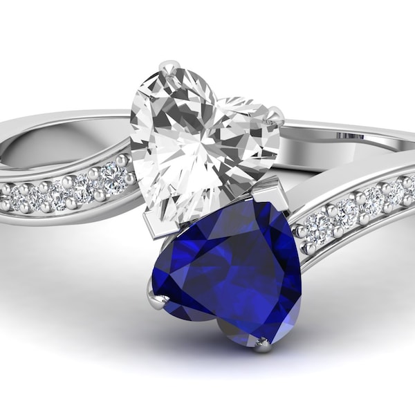 Heart Shape Rings - Etsy