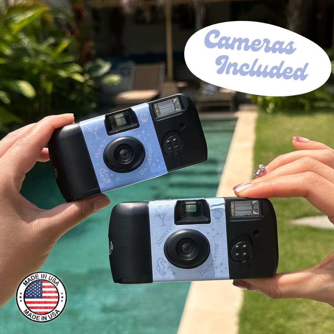 Coastal Bachelorette Party Favors Bachelorette Cameras Party Favor Last ...