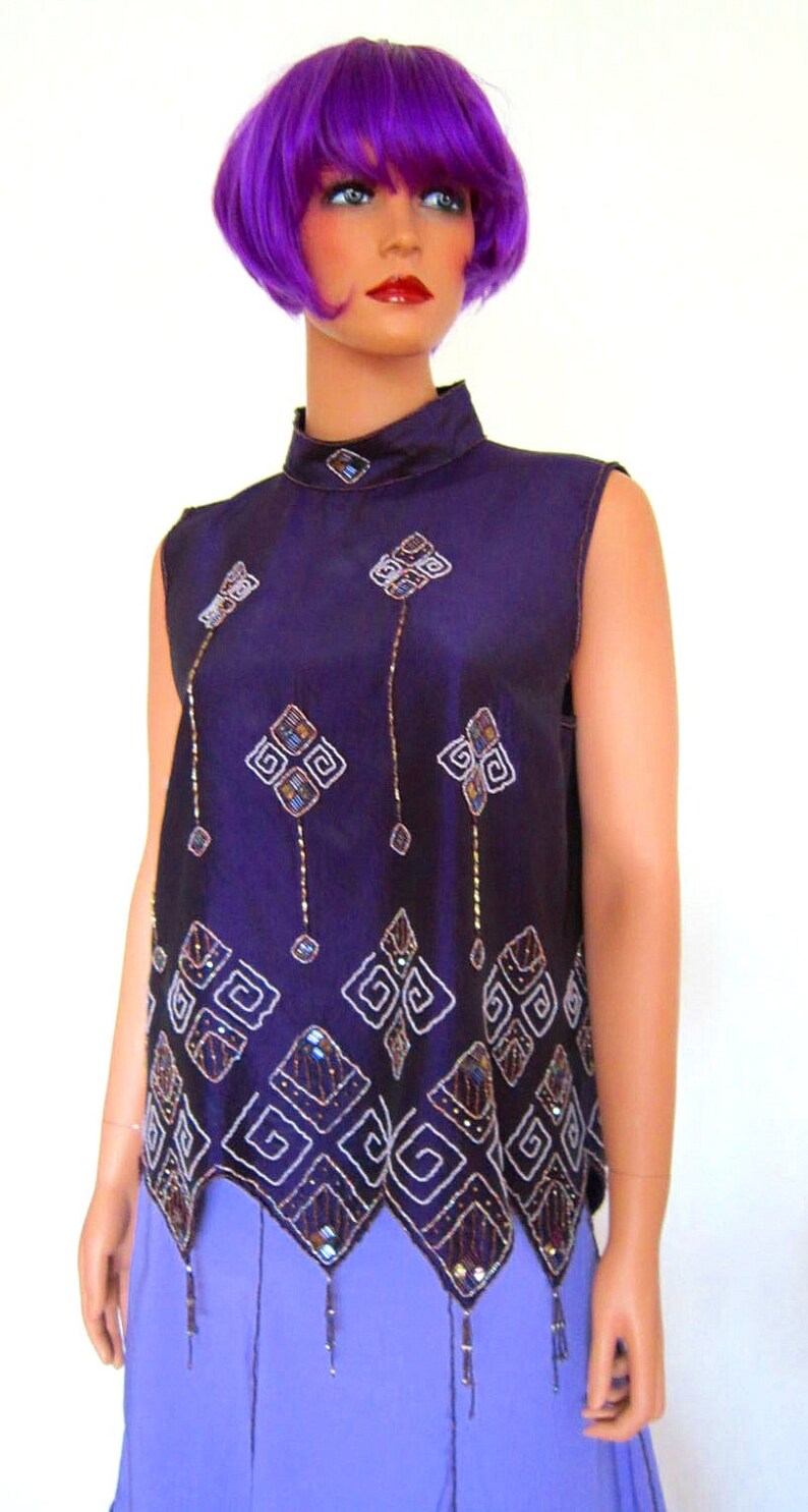1920s Blouse Pattern Charleston Flapper Beaded Rhombus Top Sharon - PDF ...