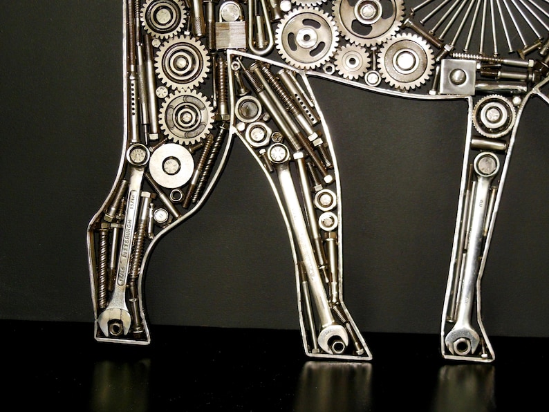 Custom Welded Steel German Shepard Dog - Etsy